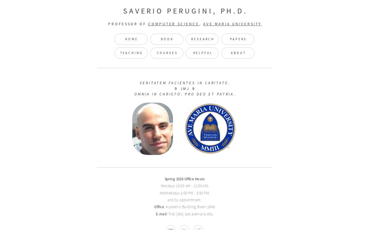 Saverio Perugini, Ph.D.